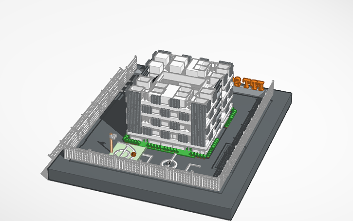 3D design FPT SCHOOL HP - Tinkercad