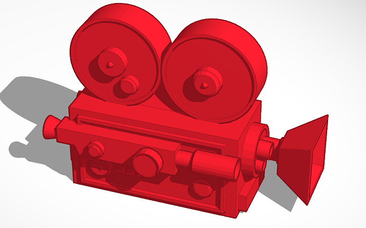 3D design Film Camera - Tinkercad