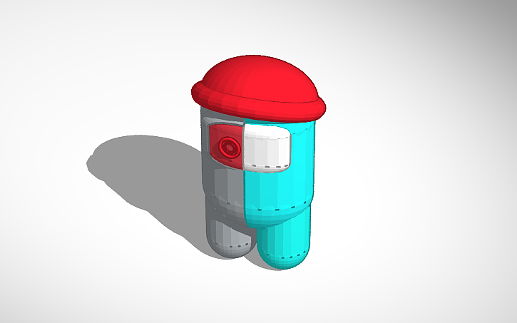 3D design My among us character | Tinkercad