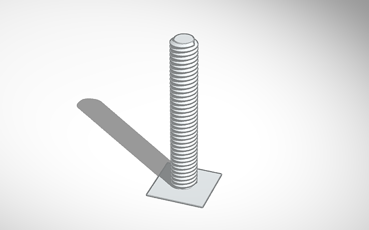 3D design Thread 8.75 - Tinkercad