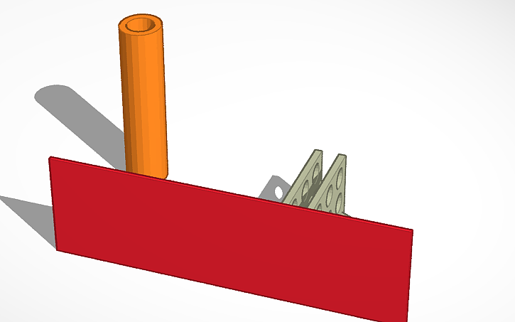 3D design Foam board engine mount VTOL | Tinkercad