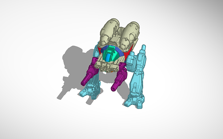 3D design Falcon Hack Job 5 - Tinkercad