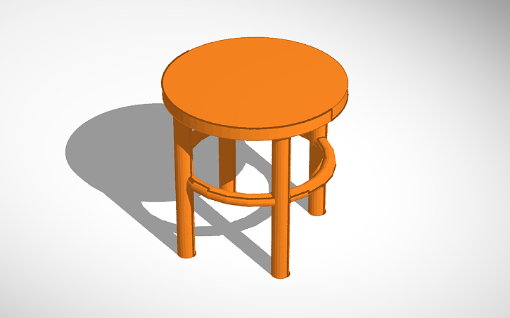 3D design Einstein's Bench 2 - Tinkercad