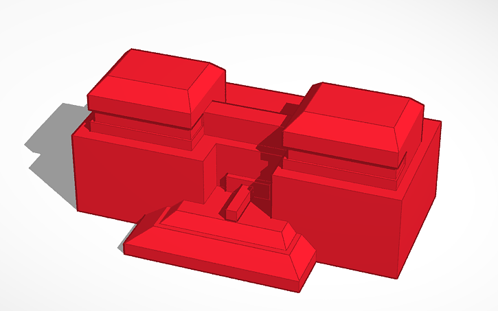 3D design German Bunker ww2 | Tinkercad