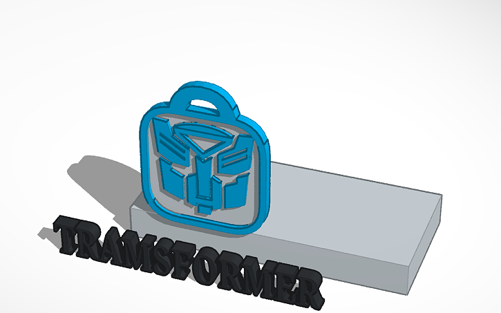 3d Design Transformer Tinkercad