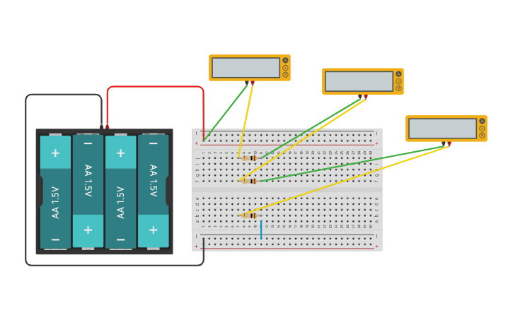 Circuit design C2:CircuitoParalelo1 | Tinkercad