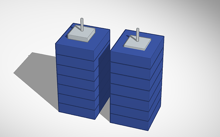 3D design Destructible World Trade Center (twin towers) - Tinkercad