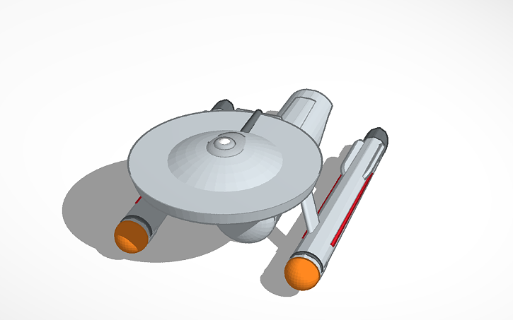 3D design Star Trek The Original Series (TOS) Utility Ship | Tinkercad