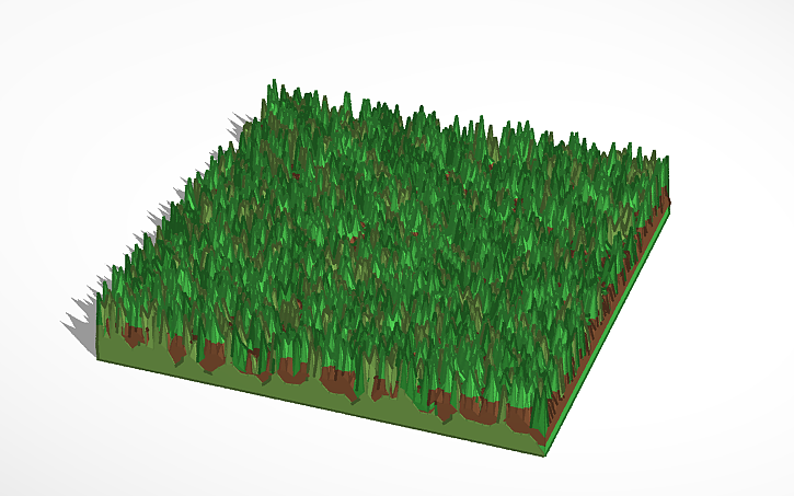 3D design MMMMMM GRASS - Tinkercad
