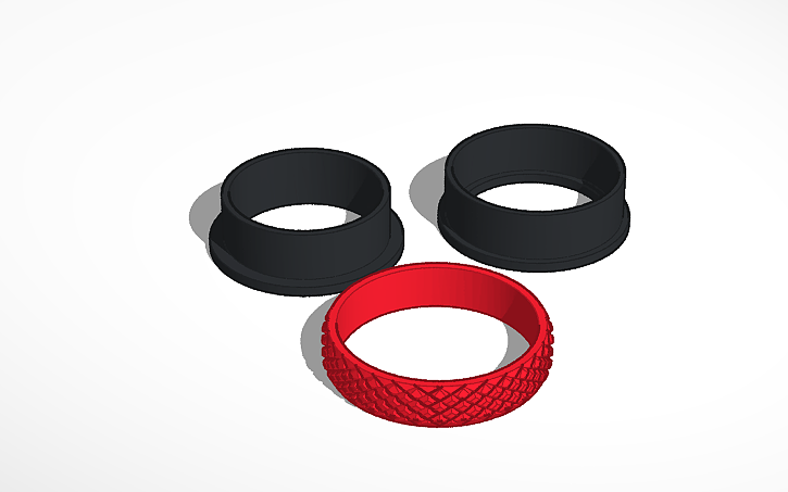 3D design fidget ring-size 10 - Tinkercad