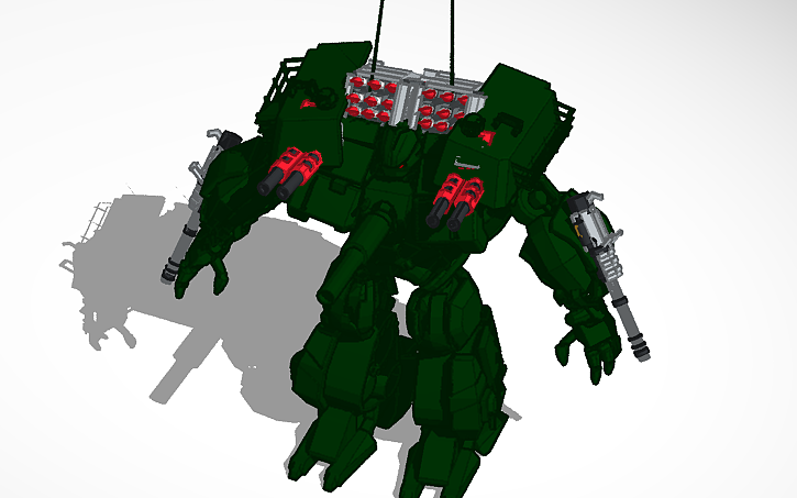 3D design Brawl (Transformers) - Tinkercad