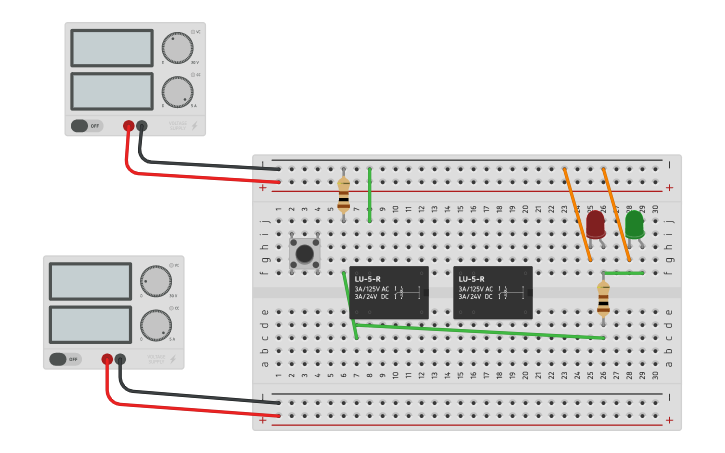 Circuit design Ejercicio 2 - Tinkercad