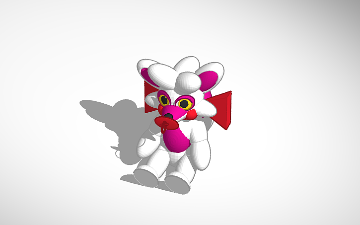 3D design baby Pre-Mangle - Tinkercad