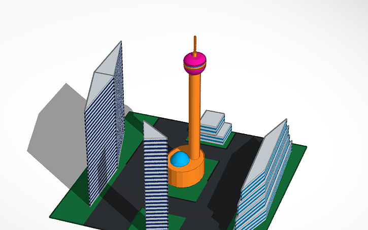 3D design city | Tinkercad