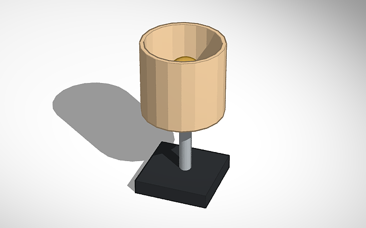 3D design Lamp - Tinkercad