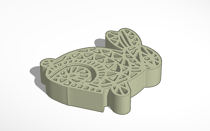 3D design Easter Bunny sfhs - Tinkercad