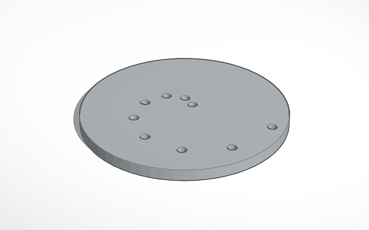 3D design Nipkow Disk | Tinkercad