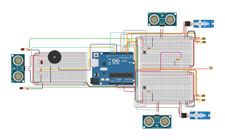 Circuit design Trabajo Final - Parte 2 | Tinkercad