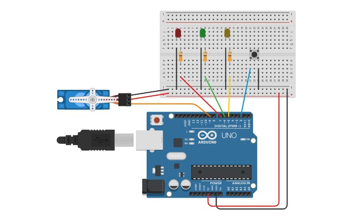 Circuit design String Com | Tinkercad