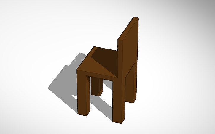 3D design Chair.1 | Tinkercad