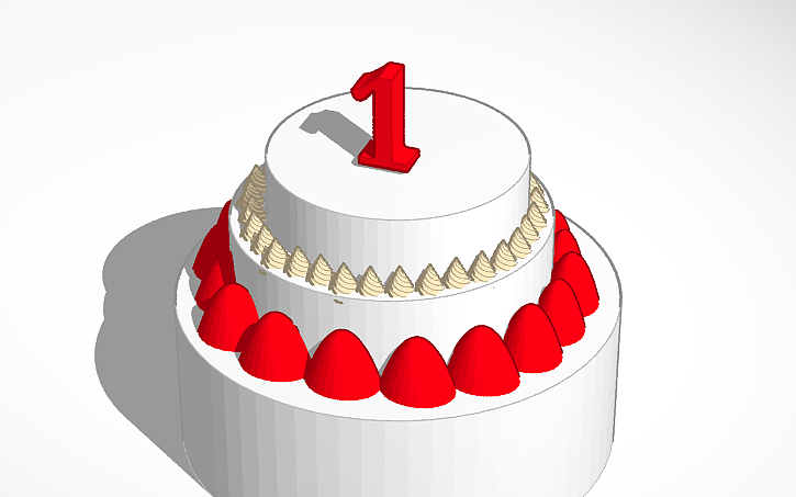 3D design Strawberry🍓 | Tinkercad