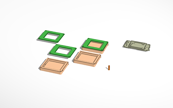 3D design Instrument Practice Aid CAD Prototype | Tinkercad