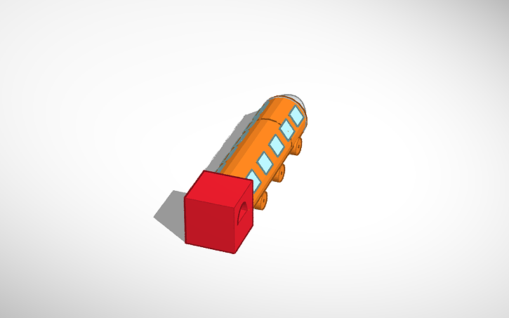 3D design Train - Tinkercad