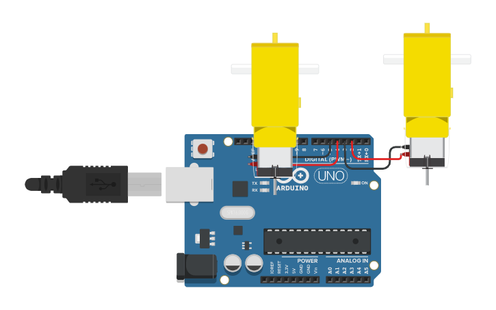 Tinkercad Tutorial Dc Motor With Rotary Encoder Youtu