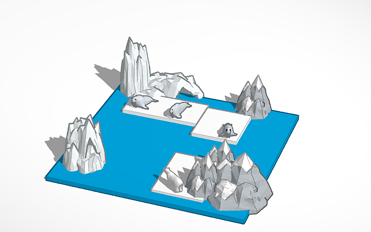 3D design Ice - Tinkercad
