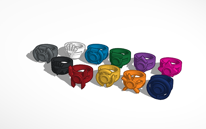 3D design All Lantern Rings | Tinkercad