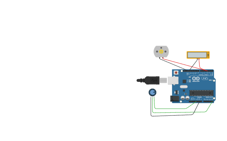 Circuit Design Dc Motor Speed Tinkercad