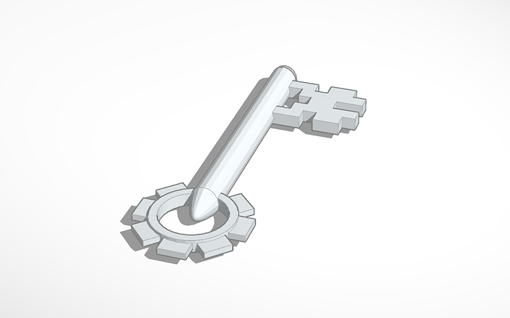 3D design Copy of Key - Tinkercad