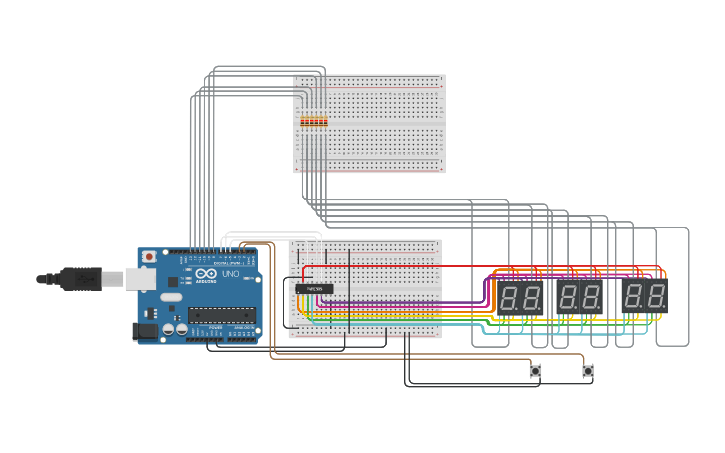 Circuit design Proiect 23 | Tinkercad