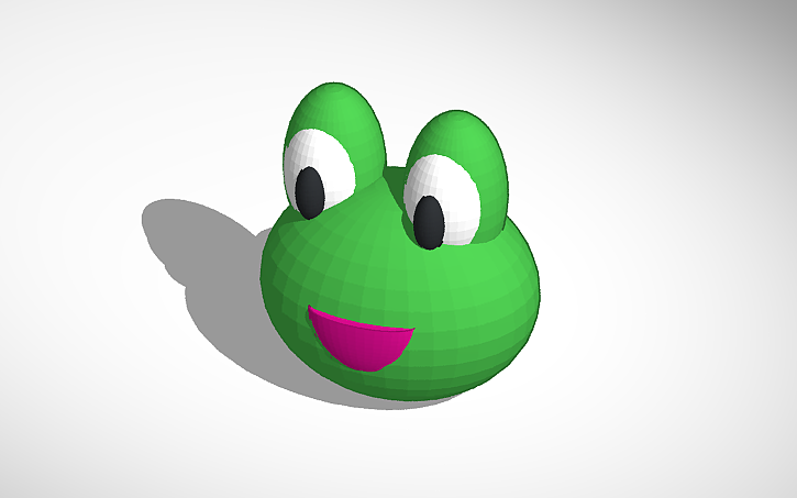 3D design Frog | Tinkercad