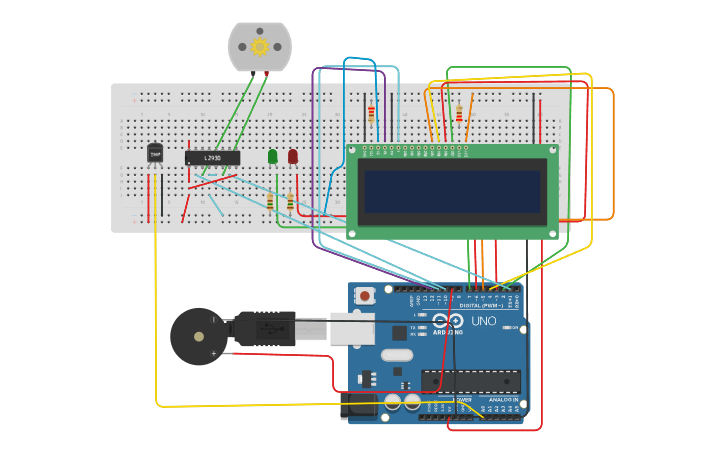 Circuit design Proyecto_ED | Tinkercad