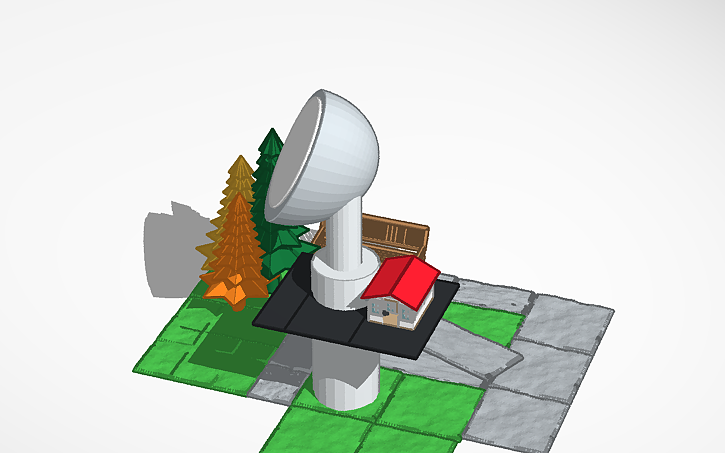 3D design Funky Fyyran-Luulia - Tinkercad