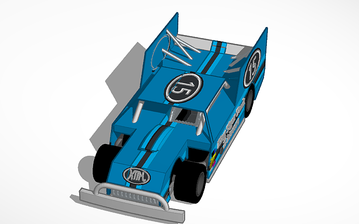 3D design KTTM Off Road race Car - Tinkercad