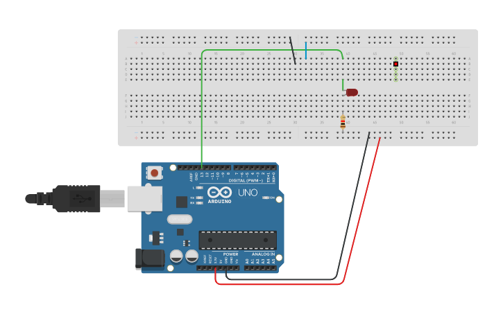 Circuit Design Timer Arduino Tinkercad