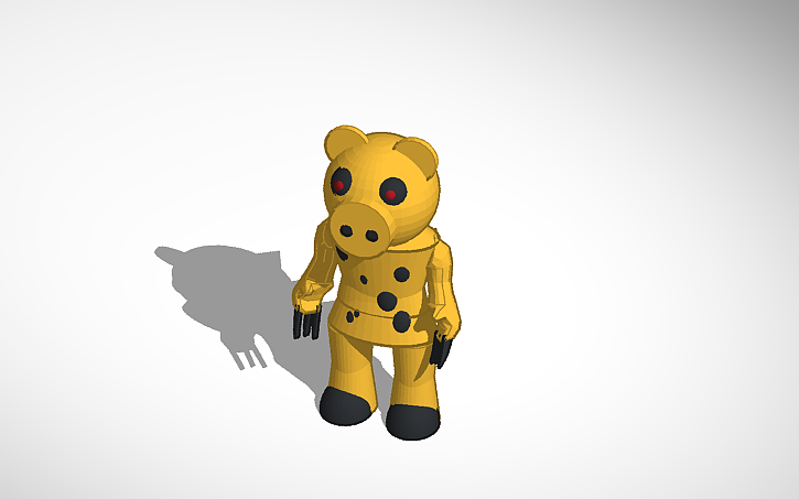 3D design fan made steggy piggy | Tinkercad