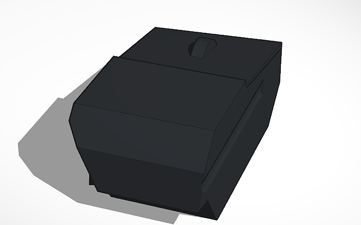 3D design Gaming mouse black - Tinkercad