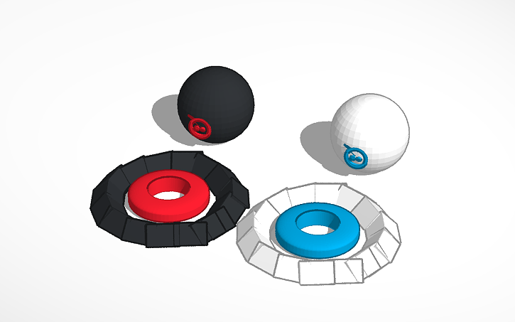 3D design Sphero With Dark Sphero - Tinkercad