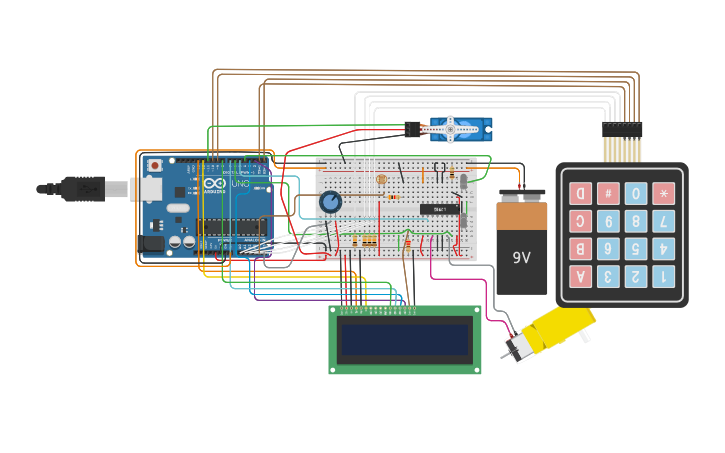 Circuit design PROYECTO FINAL - Tinkercad