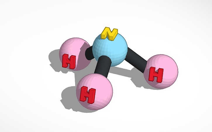3D design Covalent Bond 3 | Tinkercad