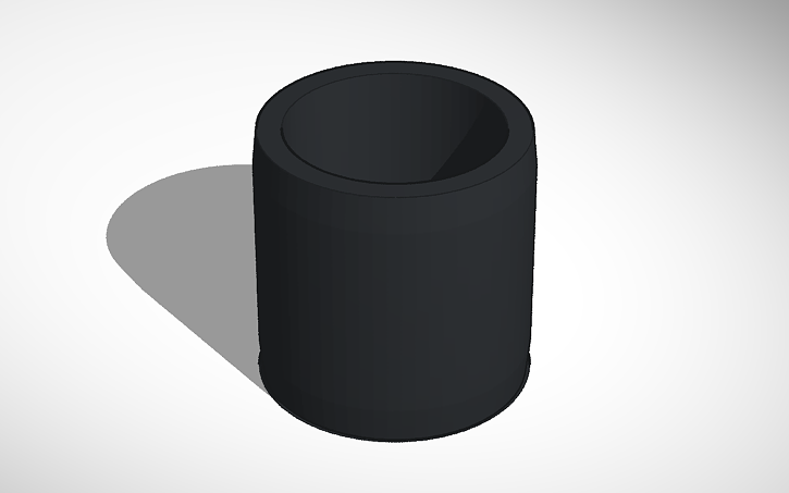 3D design pot - Tinkercad