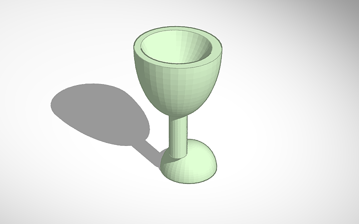 3D design glass | Tinkercad