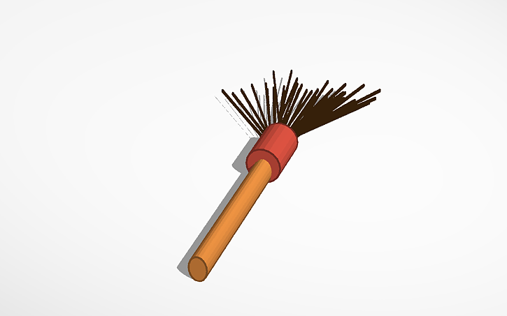 3D design Broom - Tinkercad