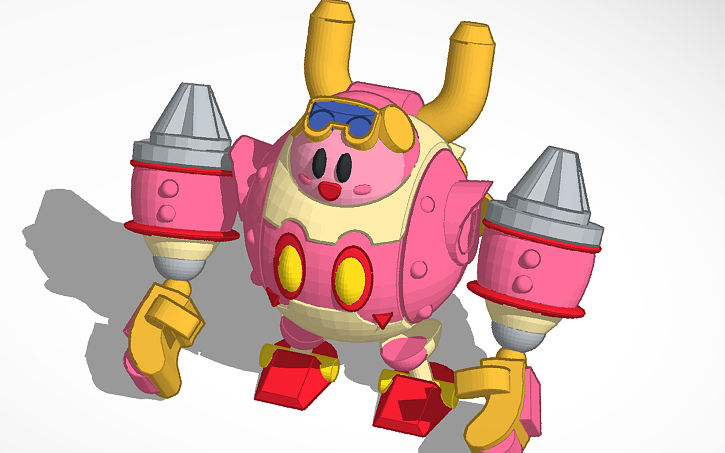 3D design Kirby Planet robobot | Tinkercad