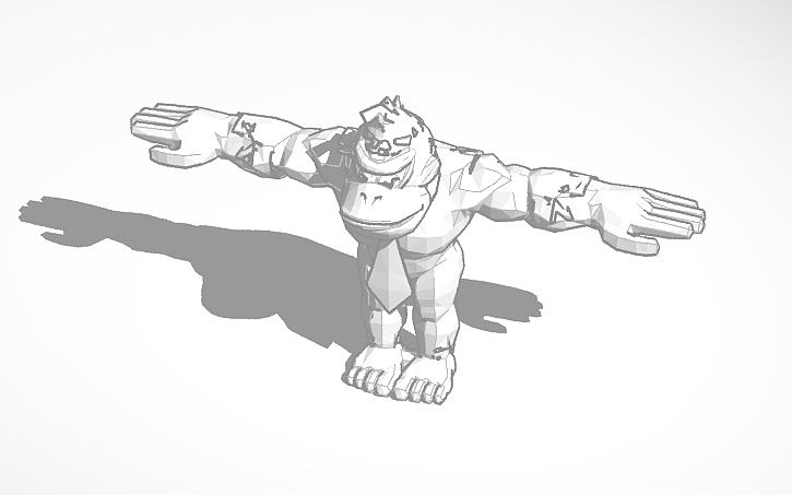 3D design Donkey kong - Tinkercad