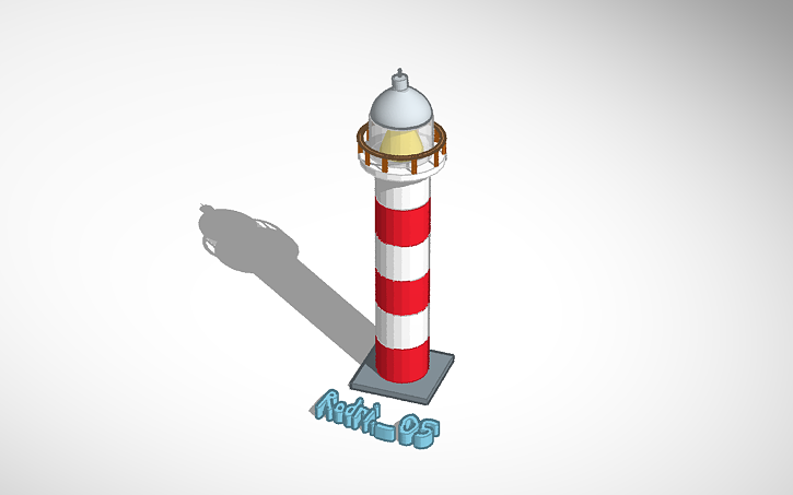 3D design Faro - Tinkercad