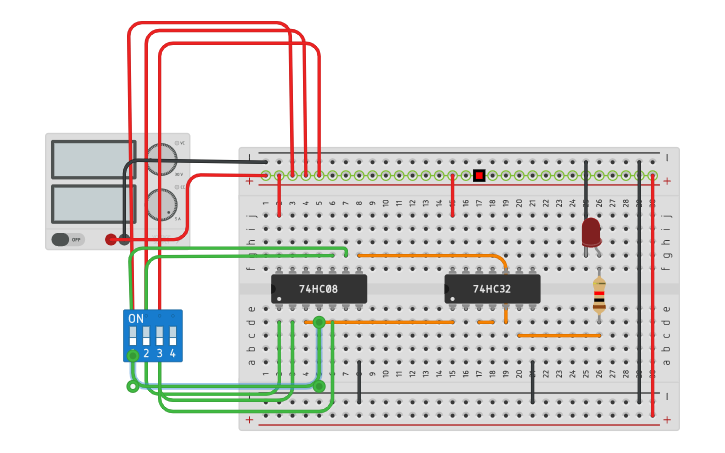 Circuit Design Problem 2 Tinkercad